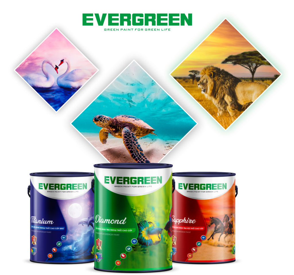 EVERGREEN – GREEN PAINT FOR GREEN LIFE